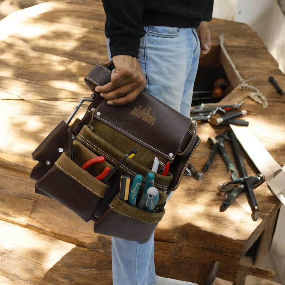 Leather Framing Tool Belt | Bolt Belts